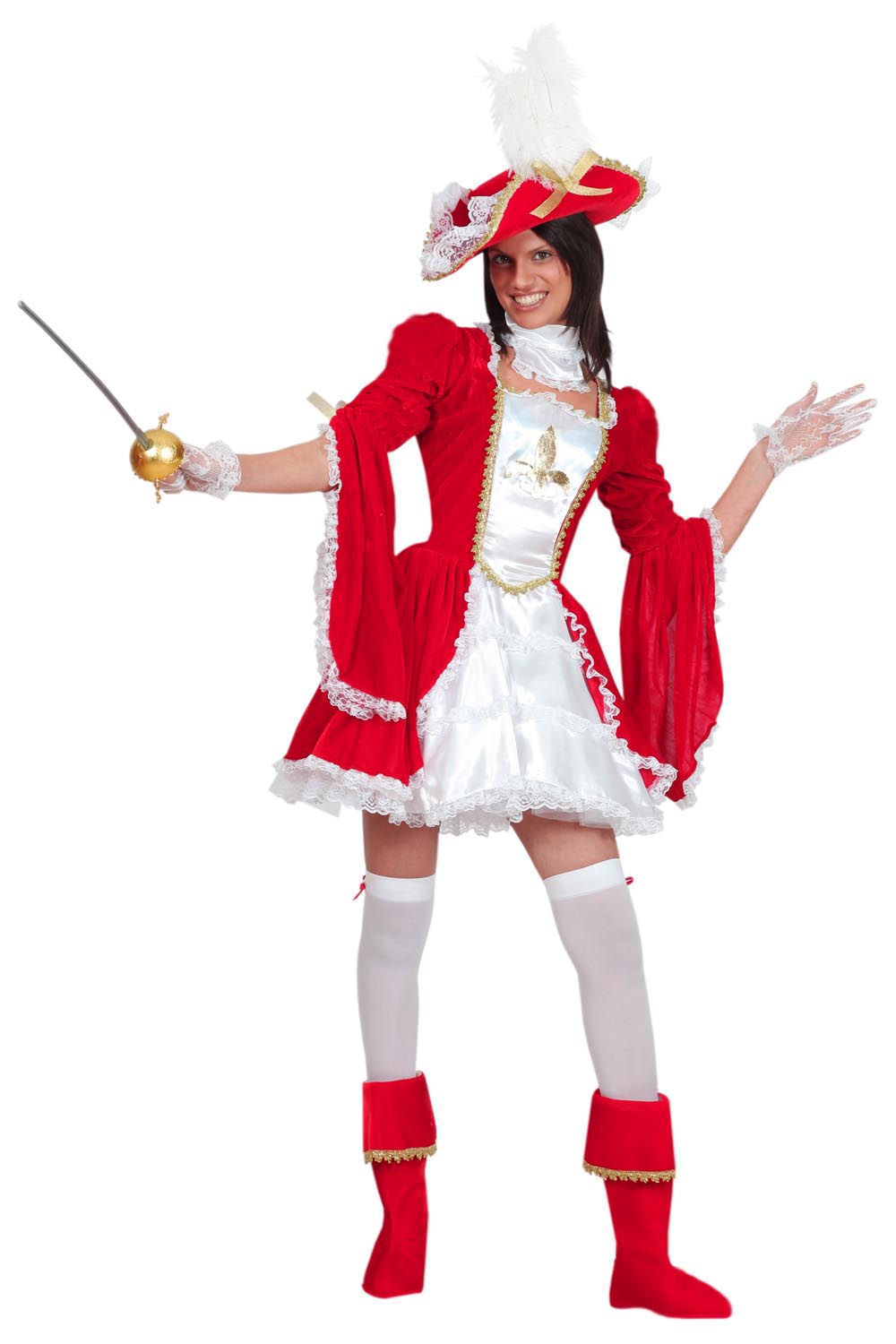 Costume da Lady moschettiere